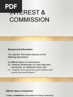 Solving Word Problems Involving Commission | PDF | Percentage | Business