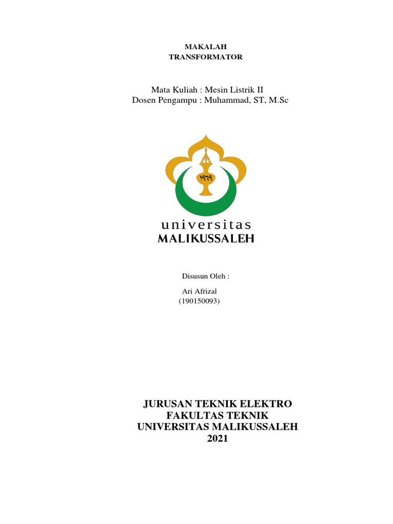 Makalah Transformator | PDF | Komputer