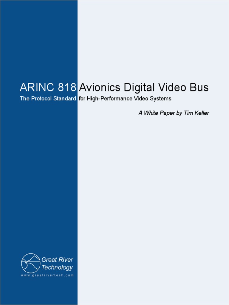 ARINC 818: Avionics Digital Video Bus | PDF | Information And ...