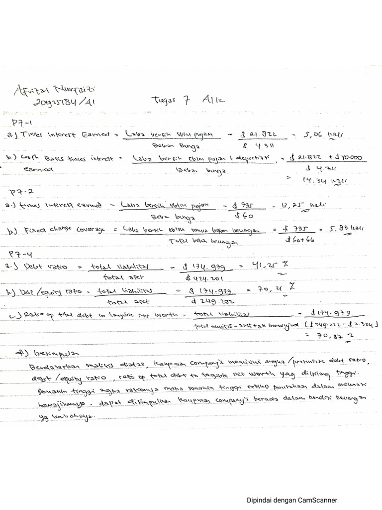 AfrizalNurfaizi Alk Tugas7 | PDF