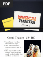 History of Musical Theatre | PDF | Musical Theatre | Operetta