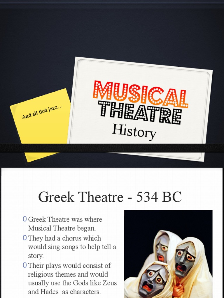 History of Musical Theatre Development | PDF | Musical Theatre | Vaudeville
