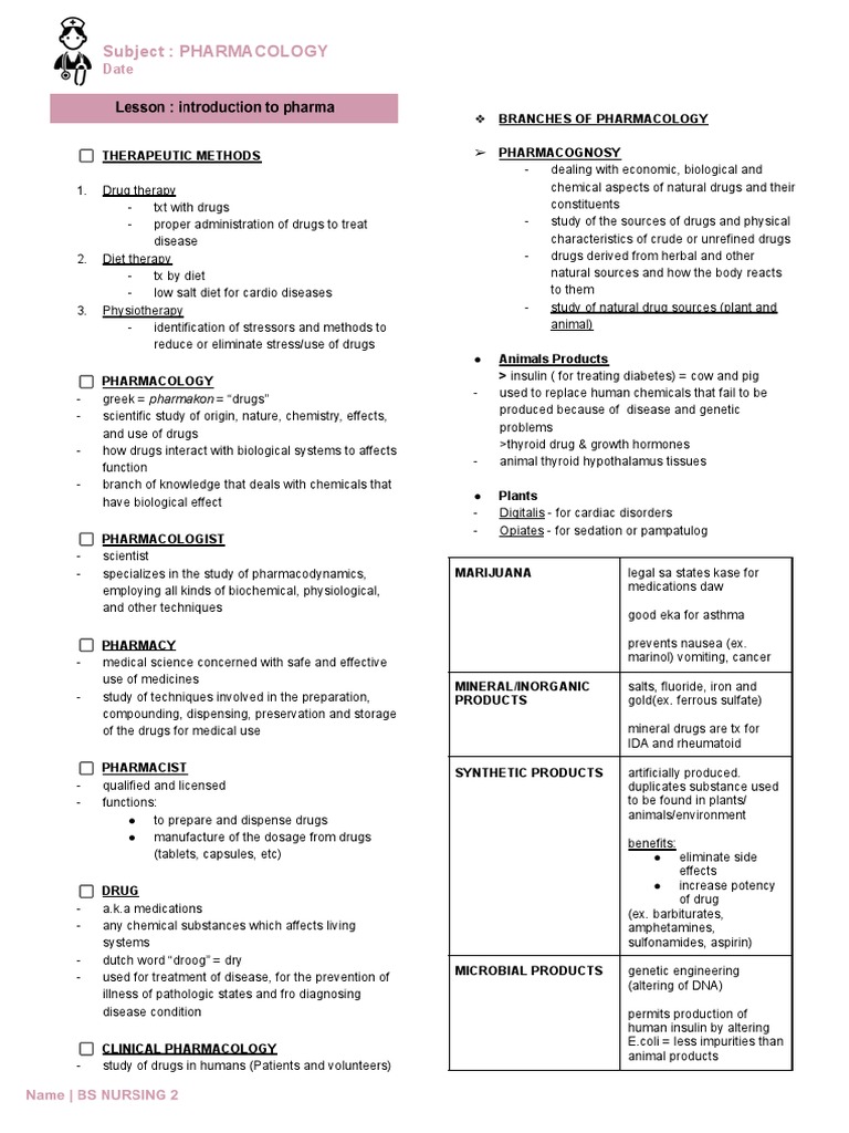 Introduction To Pharmacology Antibiotic | PDF | Pharmacology | Penicillin