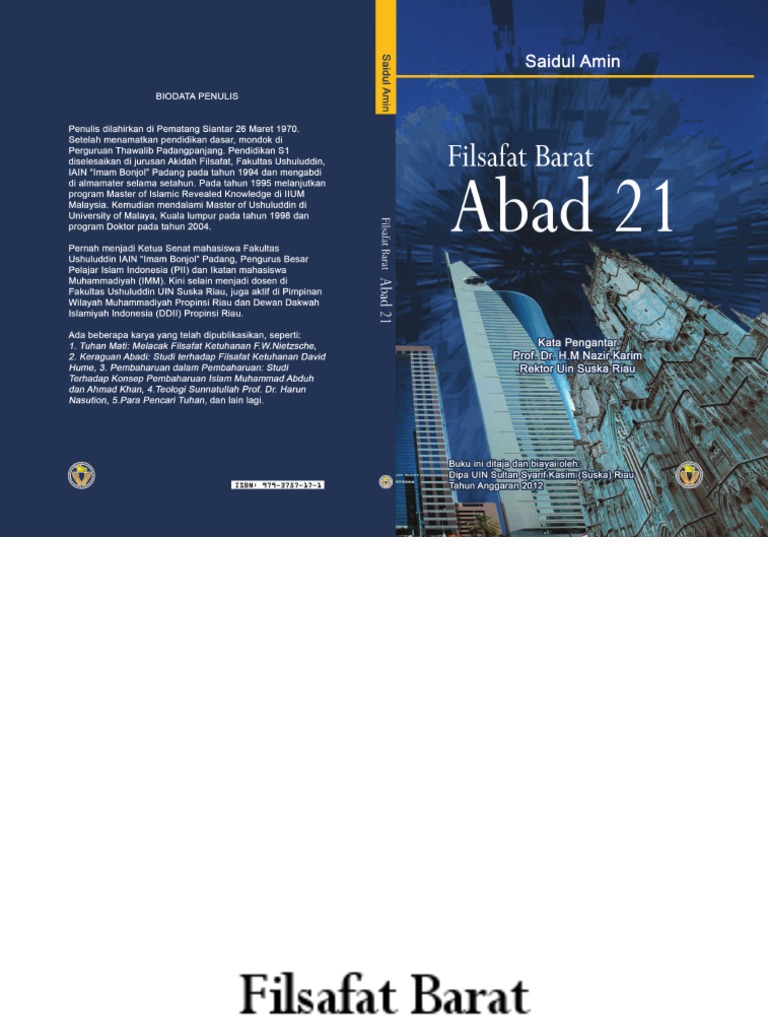 Filsafat Barat Abad 21 by Saidul Amin | PDF