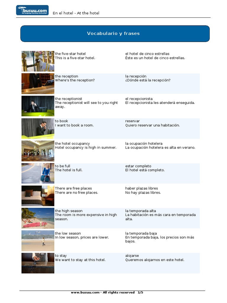 en El Hotel | PDF | Hotel | Industria de la hospitalidad