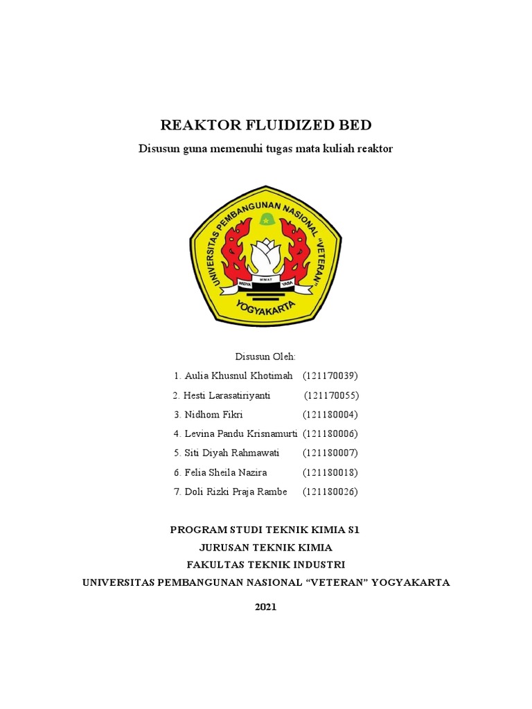 Reaktor Fluidized Bed | PDF