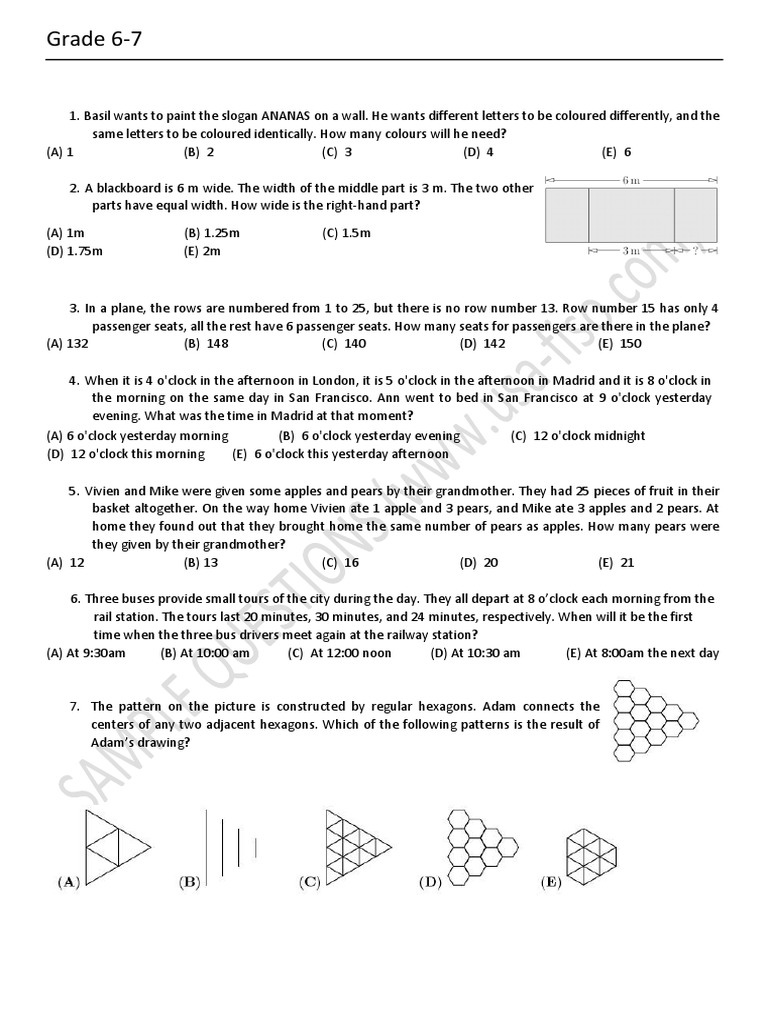 Mathematics Grades 6 71 | PDF | Rectangle | Triangle