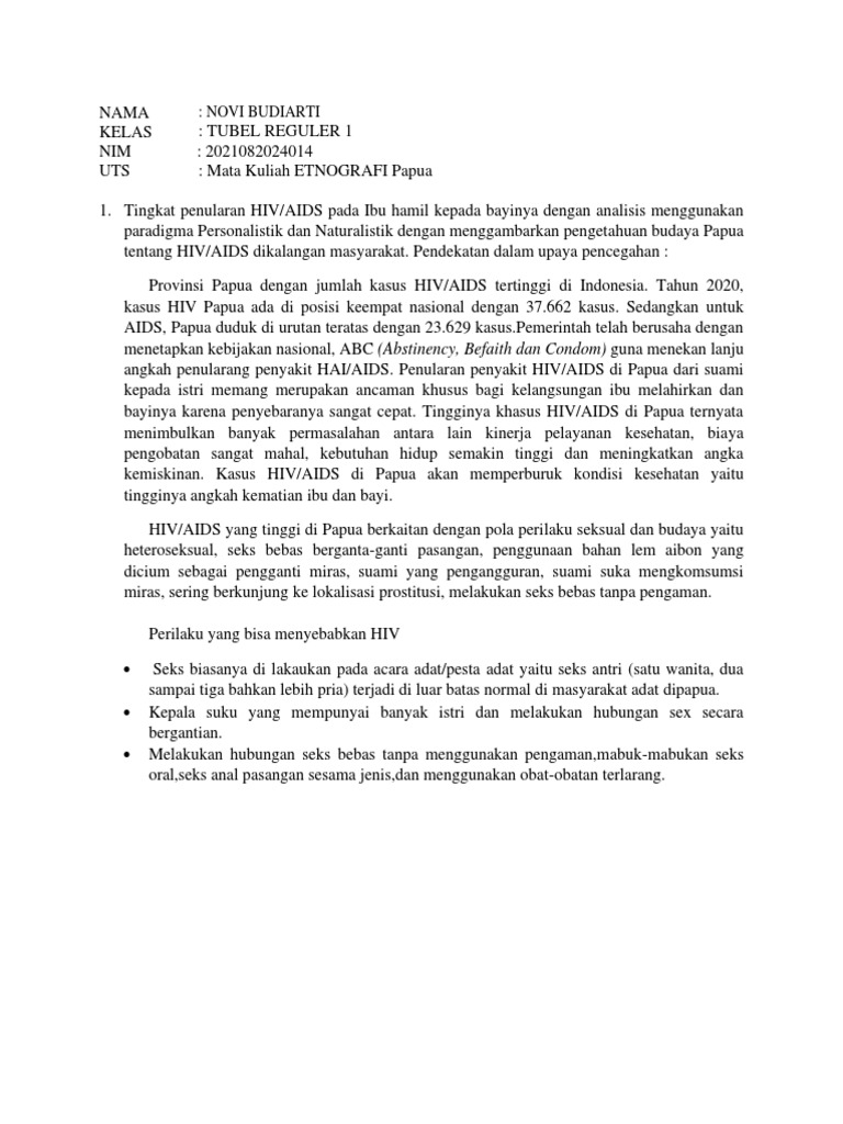 Uts Dan Tugas Novi | PDF