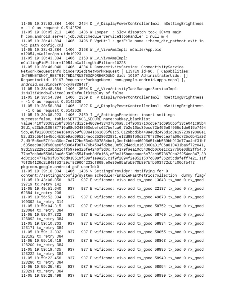 WIFI_STATS | PDF | Android (Operating System) | Software Engineering