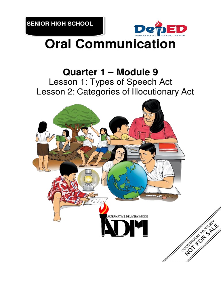 Oral Communication Module 9 1 | PDF | Communication | Human Communication