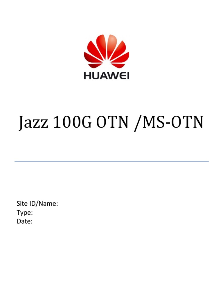 Jazz 100G OTN - MS-OTN Document | PDF | Wavelength Division Multiplexing | Amplifier