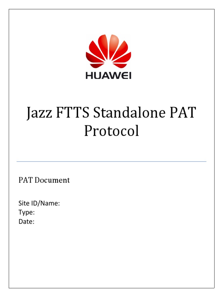 Jazz FTTS Standalone PAT Protocol-1 | PDF | Optical Fiber | Decibel