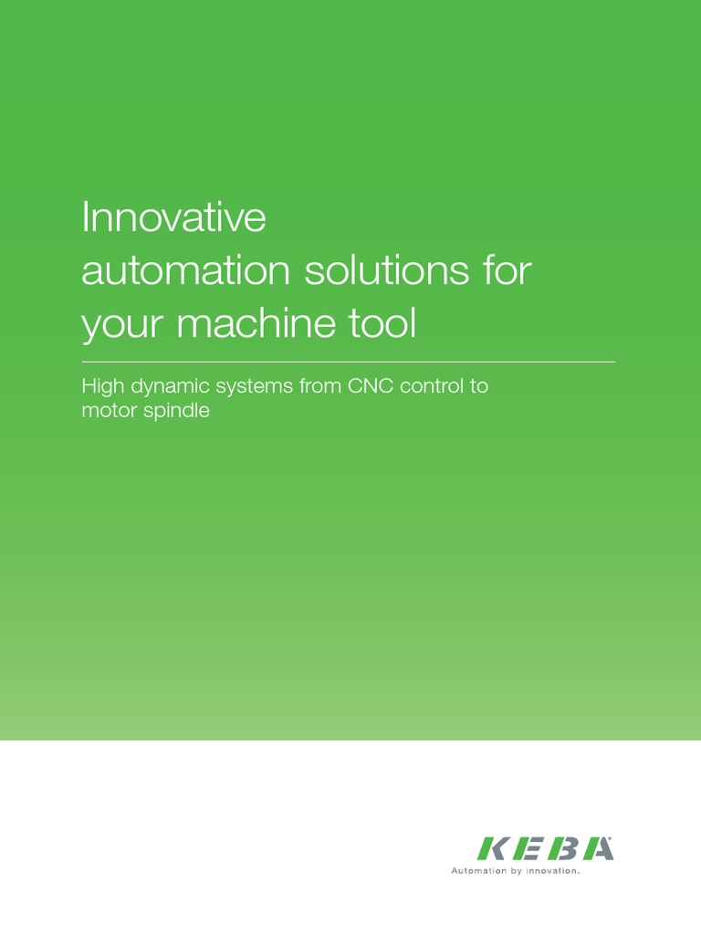 Innovative Automation Solutions For Your Machine Tool: High Dynamic ...