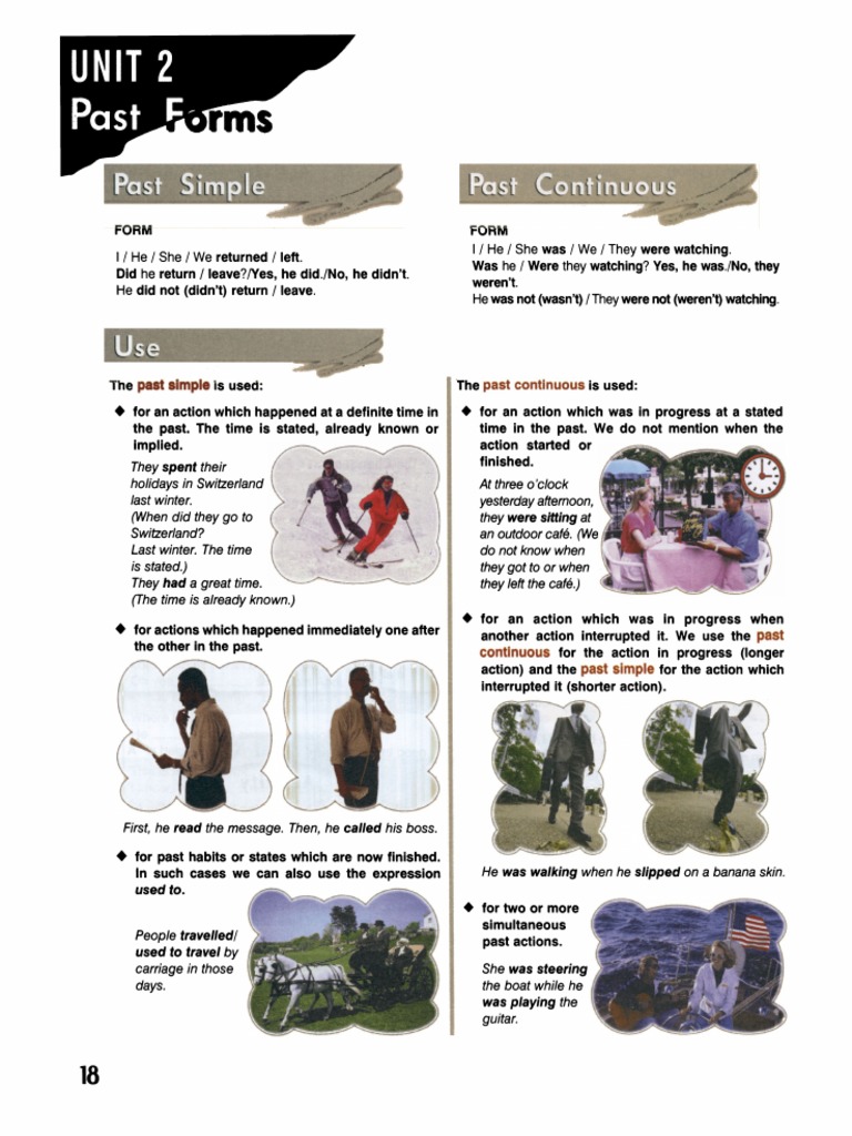 Grammarway3 Past Tenses - Jenny Dooley & Virginia Evans-18-29 | PDF