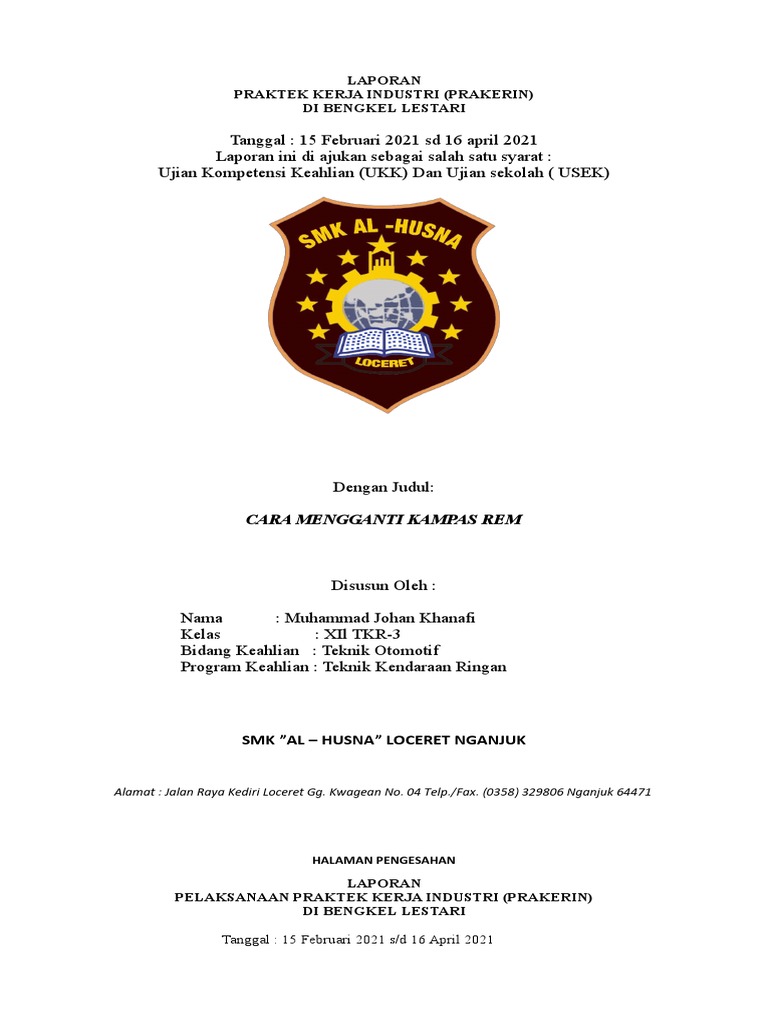 Cara Mengganti Kampas Rem | PDF