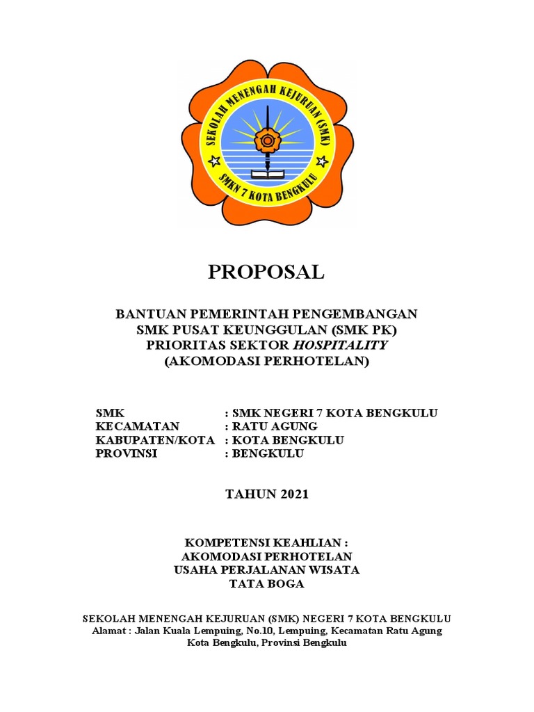 Proposal SMK PK | PDF
