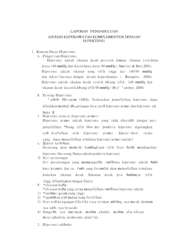 (PDF) Askep Komplementer Pada Kasus Hipertensi | PDF