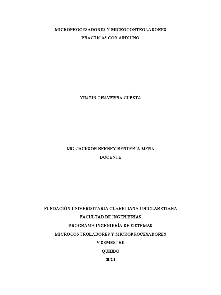 Practicas Con Arduino | PDF Practicas Con Arduino | PDF