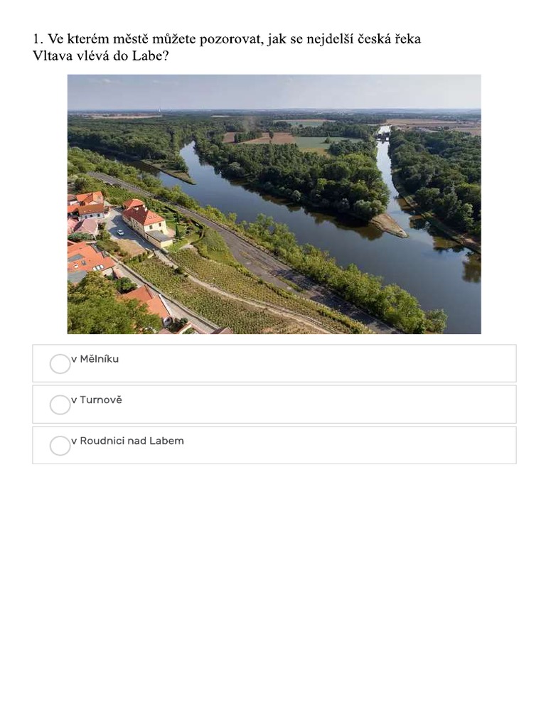 Quiz Czech Cities | PDF