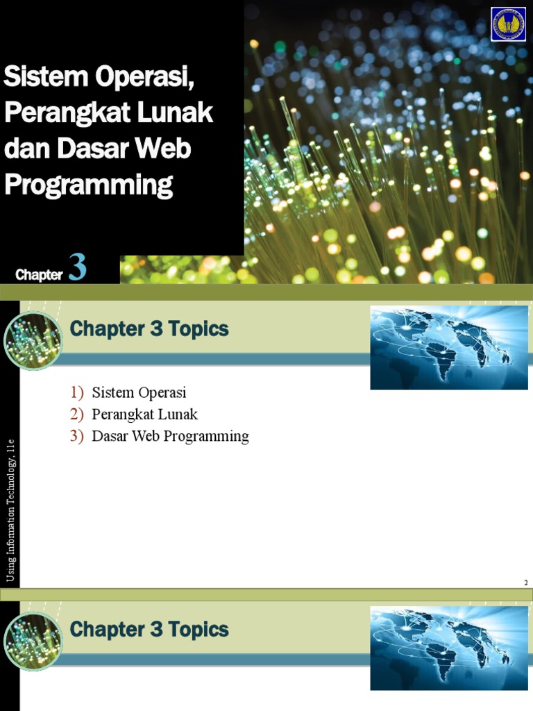 Sistem Operasi, Perangkat Lunak Dan Dasar Web Programming | PDF | Operating System | Computer File