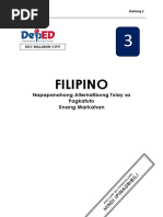 Filipino Module 1 Grade 3 | PDF