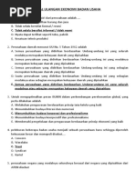Soal Ekonomi Osk Tahun 2024 | PDF