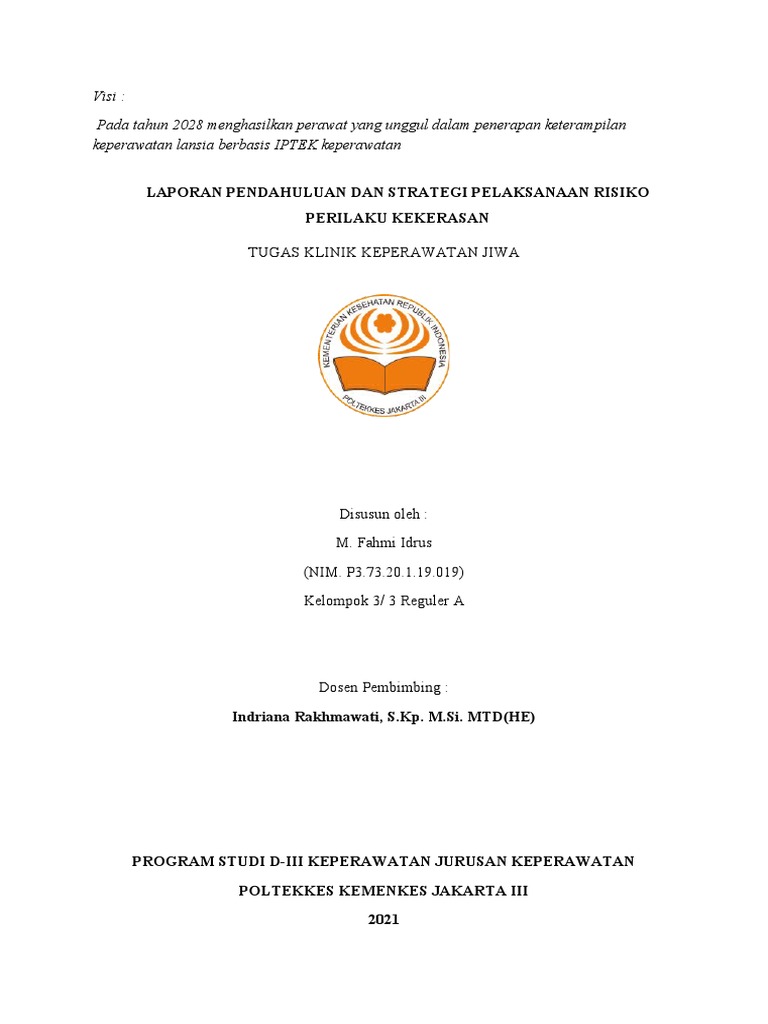 LP SP RPK | PDF | Karier & Perkembangan