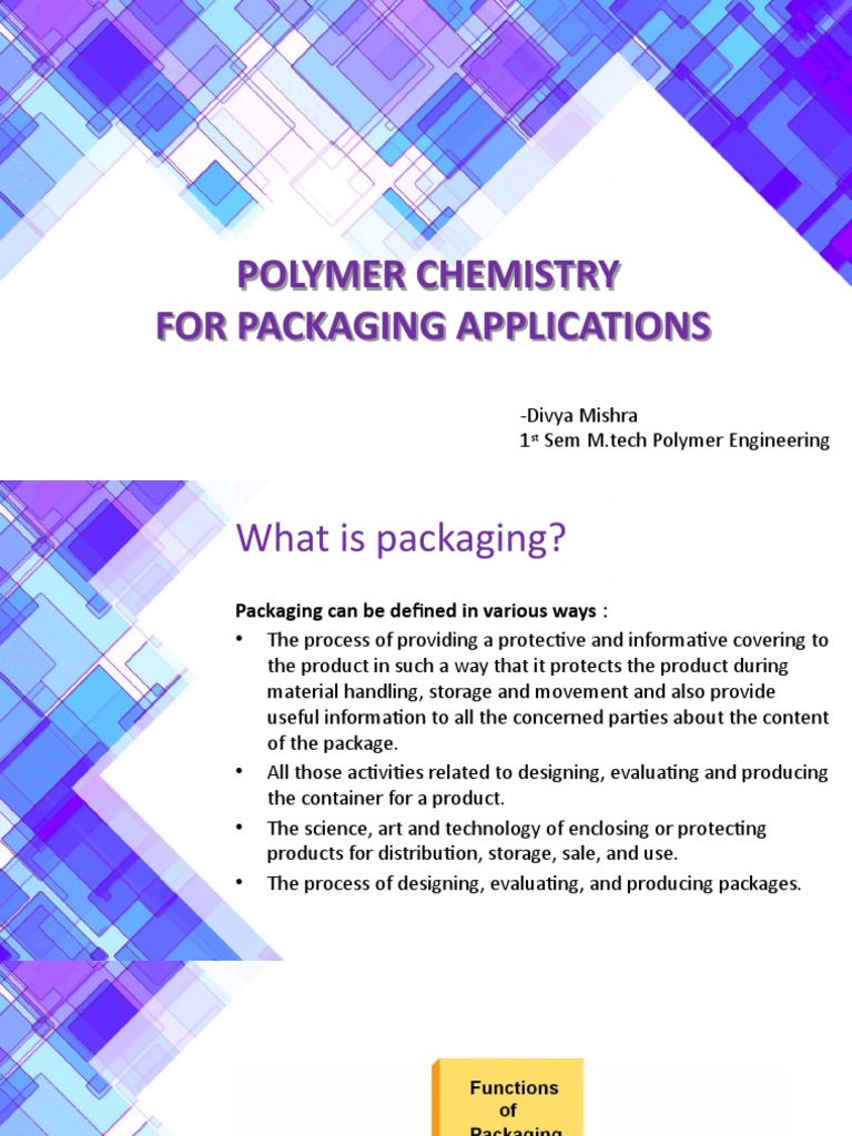 Packaging Applications | PDF | Polymers | Polyethylene