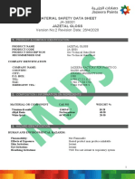 MSDS For COAL | PDF | Dangerous Goods | Coal