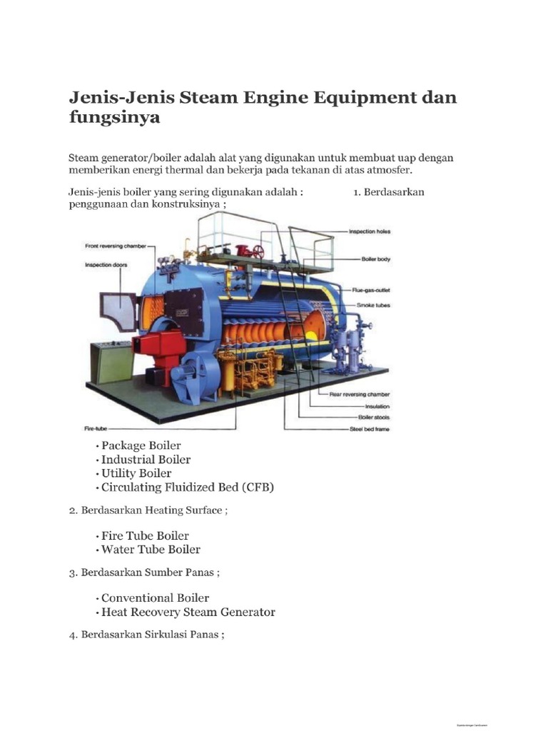 Stam Generator Dengan Bagian Beserta Fungsinya | PDF