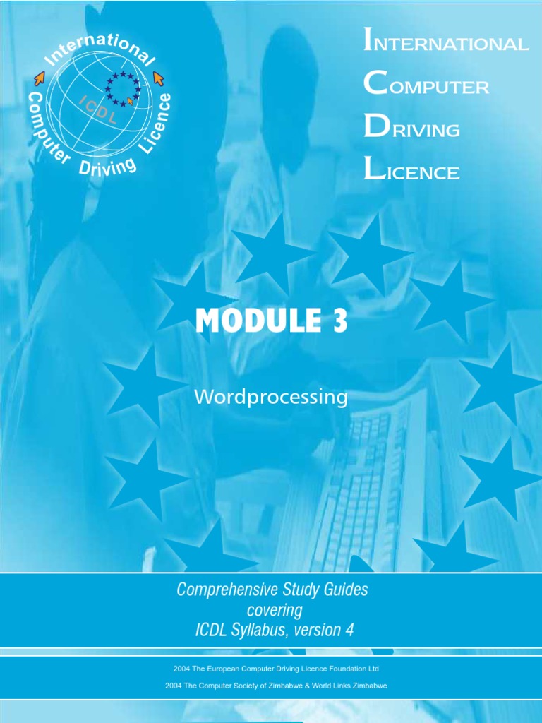I C D L: Wordprocessing | PDF | Computer File | Window (Computing)