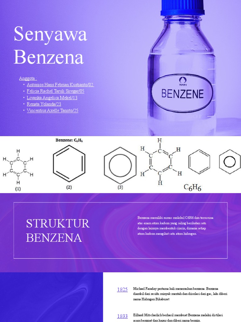 Sifat dan Kegunaan Senyawa Benzena | PDF