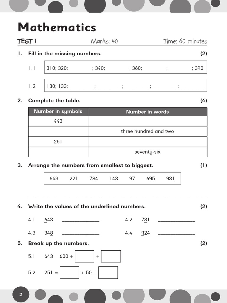 Practice Test 3 | PDF | Mathematics
