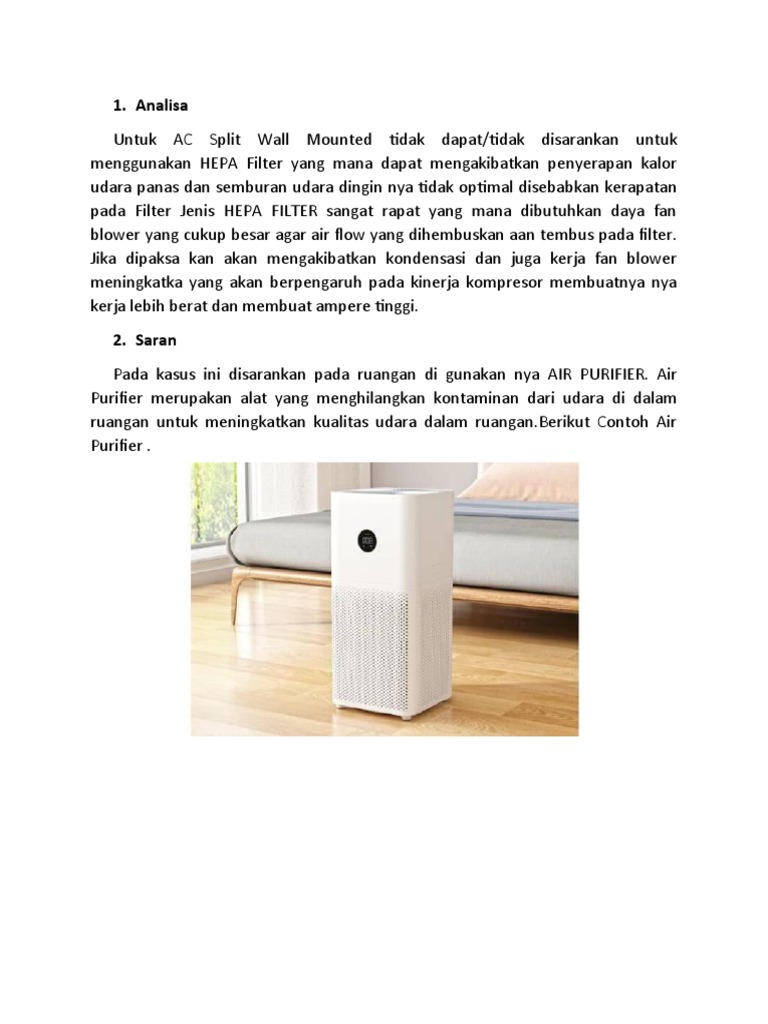 Air Purifier | PDF