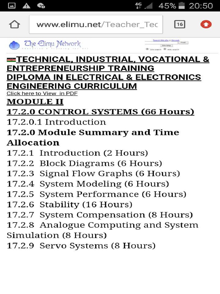Control System | PDF