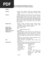 Skenario Sidang Praktik Peradilan Perdata | PDF