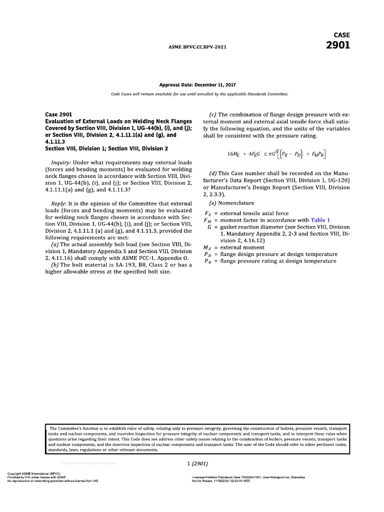 Asme CC 2901 | PDF