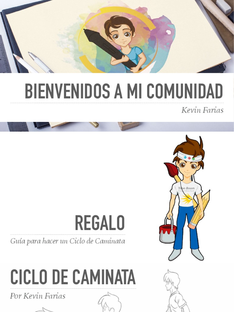 Gui A Del Ciclo de Caminata Kevin Farias | PDF | Animación