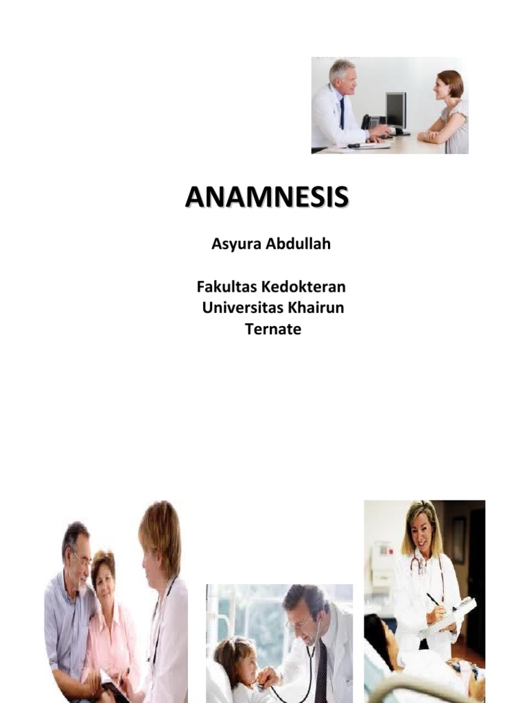 Anamnes Is | PDF