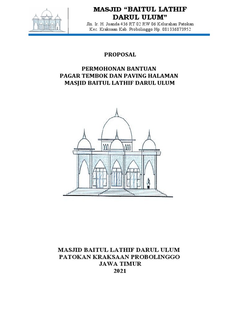 Proposal Paving | PDF