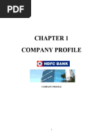 Project Report On HDFC Bank | PDF | Banks | Mergers And Acquisitions
