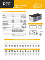 10.-Datasheet Bateria Narada 12NDT200S | PDF | Battery (Electricity) | Electricity