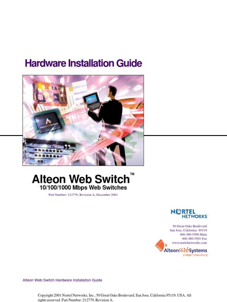 Alteon Ad3 Ad4 180e 212779 A | PDF | Network Switch | Electromagnetic ...