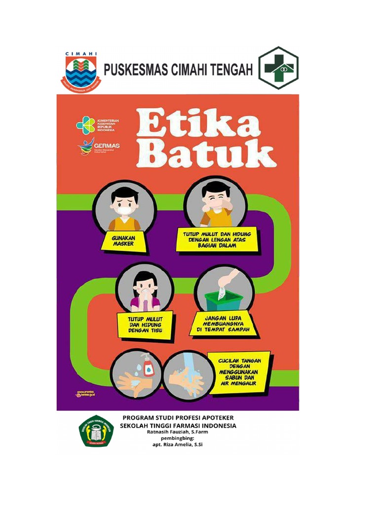Poster Etika Batuk | PDF