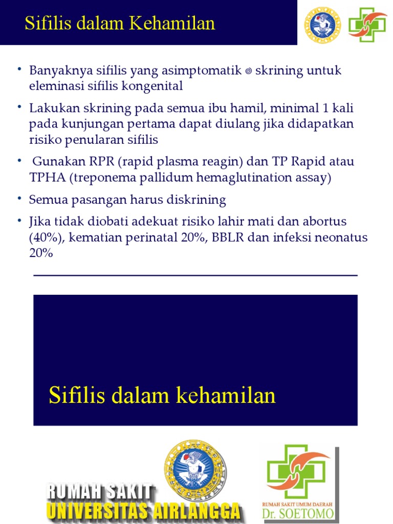 Penanganan Sifilis pada Ibu Hamil | PDF | Sains & Matematika
