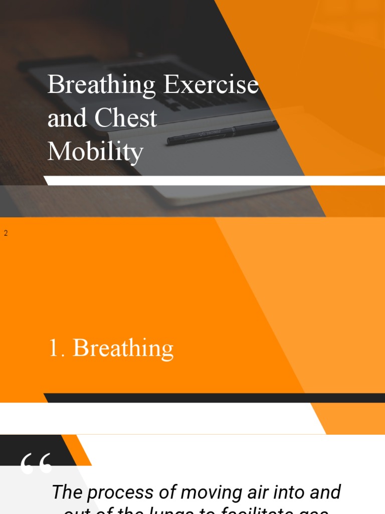 3,4 - Breathing Exercise Chest Mobility | PDF