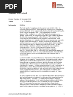 Package Insert - API 50 CHL Medium | PDF | Infection | Microbiology