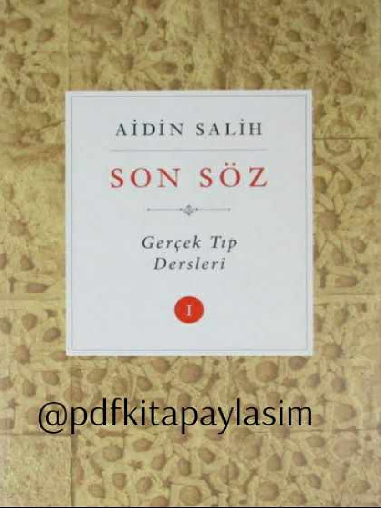 Aidin Salih Son Soz 1 | PDF