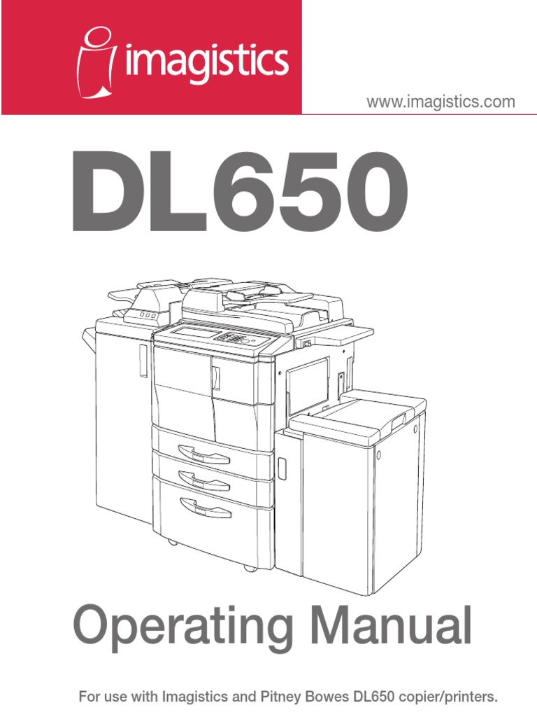 Dl650 Op Guide | PDF | Photocopier | Printer (Computing)