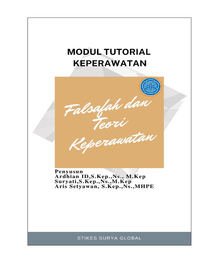 Modul Tutorial Falsafah Dan Teori Keperawatan New | PDF